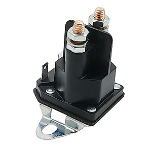 Starter Solenoid Replaces 192507 532192507 762-1261-211-51 582042801 582042802 435-325, Works with AYP Cub Cadet Craftsman Husqvarna MTD Trombetta Riding Lawn Mower Tractor