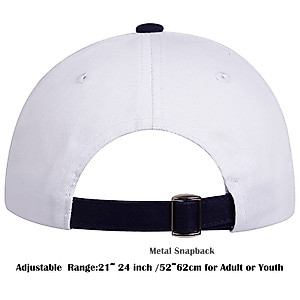 Captain Yacht Hat Sailors Hat Nautical Marine Sailor Navy Hats Snapback Adjustable Sea Cap for Adult