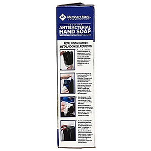 Proforce/Members Mark Commercial Foaming Antibacterial Hand Soap 2 Pack Refills, 33.8 Fl. Oz