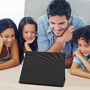 KHOMO Universal Padfolio Case - Portfolio Organizer for Tablet 8.5 up to 11 inch –PU Leather Notebook Pad Holder Folder for iPad, Air, Pro & Others