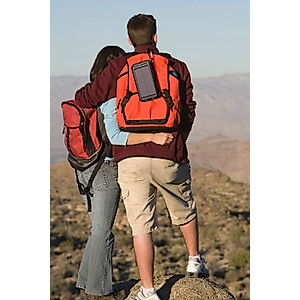 Mregb Power Bank,Solar Charger,36800mAh 5V3.1A QC 3.0 Dual 2 USB Port Built-in Powerful Flashlight IPX7(Black)