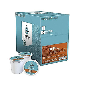 Caribou Coffee Keurig Single-Serve K-Cup Pods, Caribou Blend Medium Roast Coffee, 24 Count