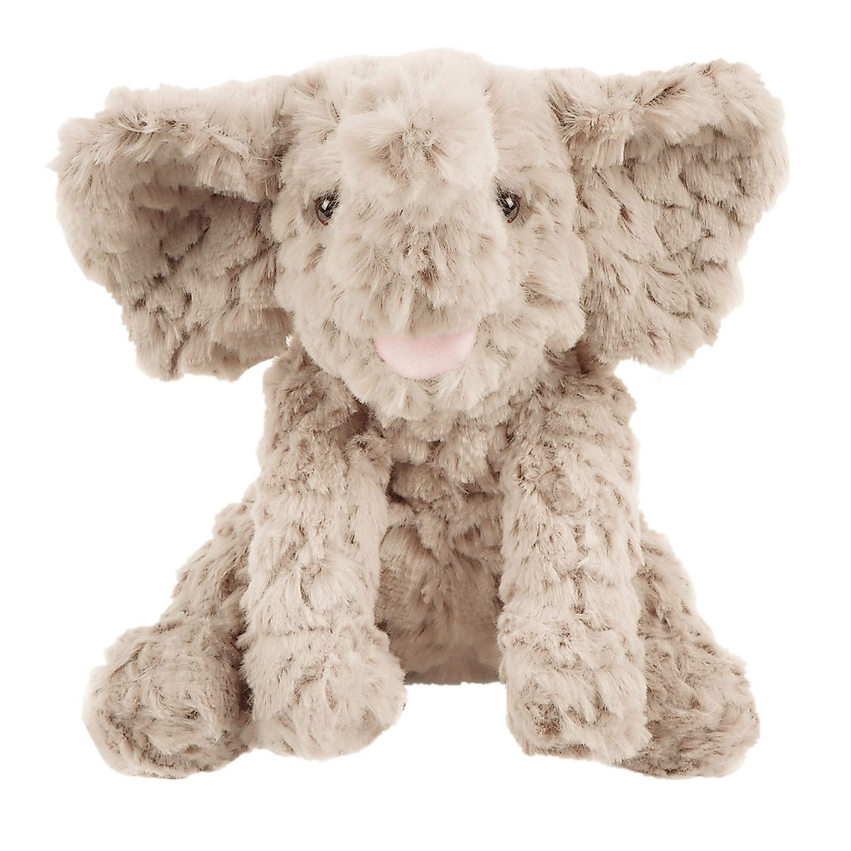 BSVOME 9 inches Elephant Stuffed Animals Soft Cute Elephant Doll Plush Stuffed Animal for Boys Girls (Khaki)