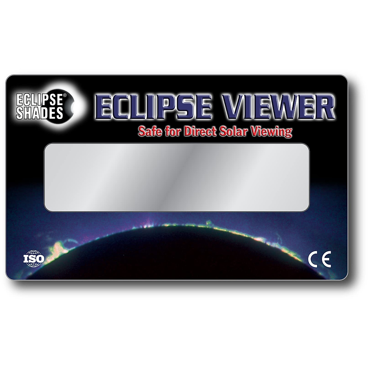 Rainbow Symphony Eclipse Viewers, Replaces Eclipse Glasses, Safe for Direct Sun Viewing, Great for Kids, CE & ISO Certified, Made in USA, 5 Pack with Wearable Lanyard