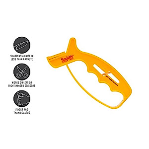 Smith's JIFF-S 10-Second Knife and Scissors Sharpener