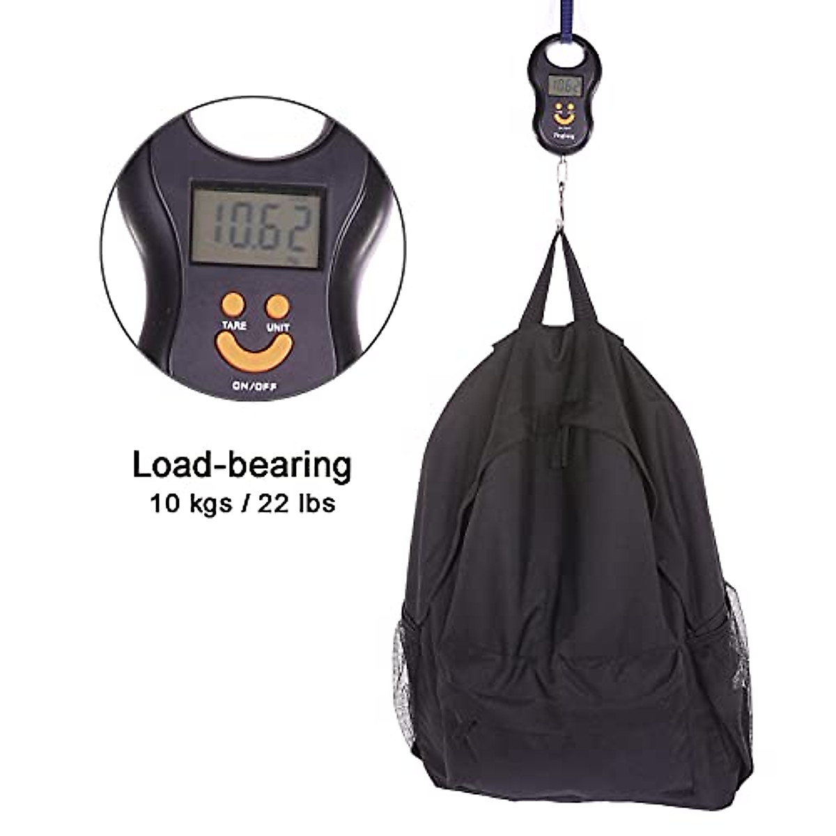 Light Backpack Blue Casual Daypack Classic Travel Foldable Simple Modern Lightweight Boys Middle School Minimalist Student Teens College Adult Men Cute