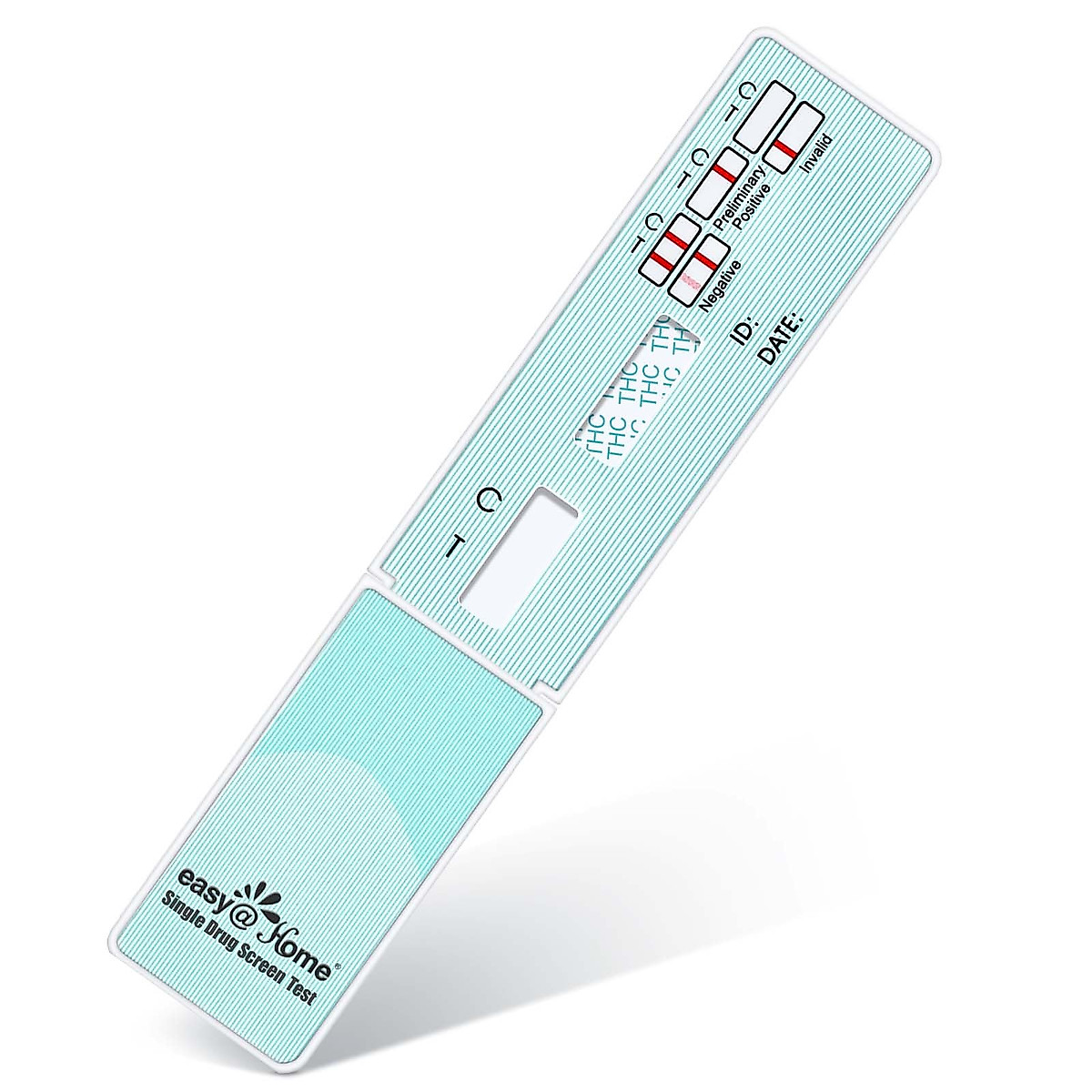 10 Pack - Easy@Home Marijuana (THC) Single Panel Drug Tests Kit - Individually Wrapped Single Panel THC Screen Urine Drug Test Kit with 50 ng/ml Cutoff Level - EDTH-114