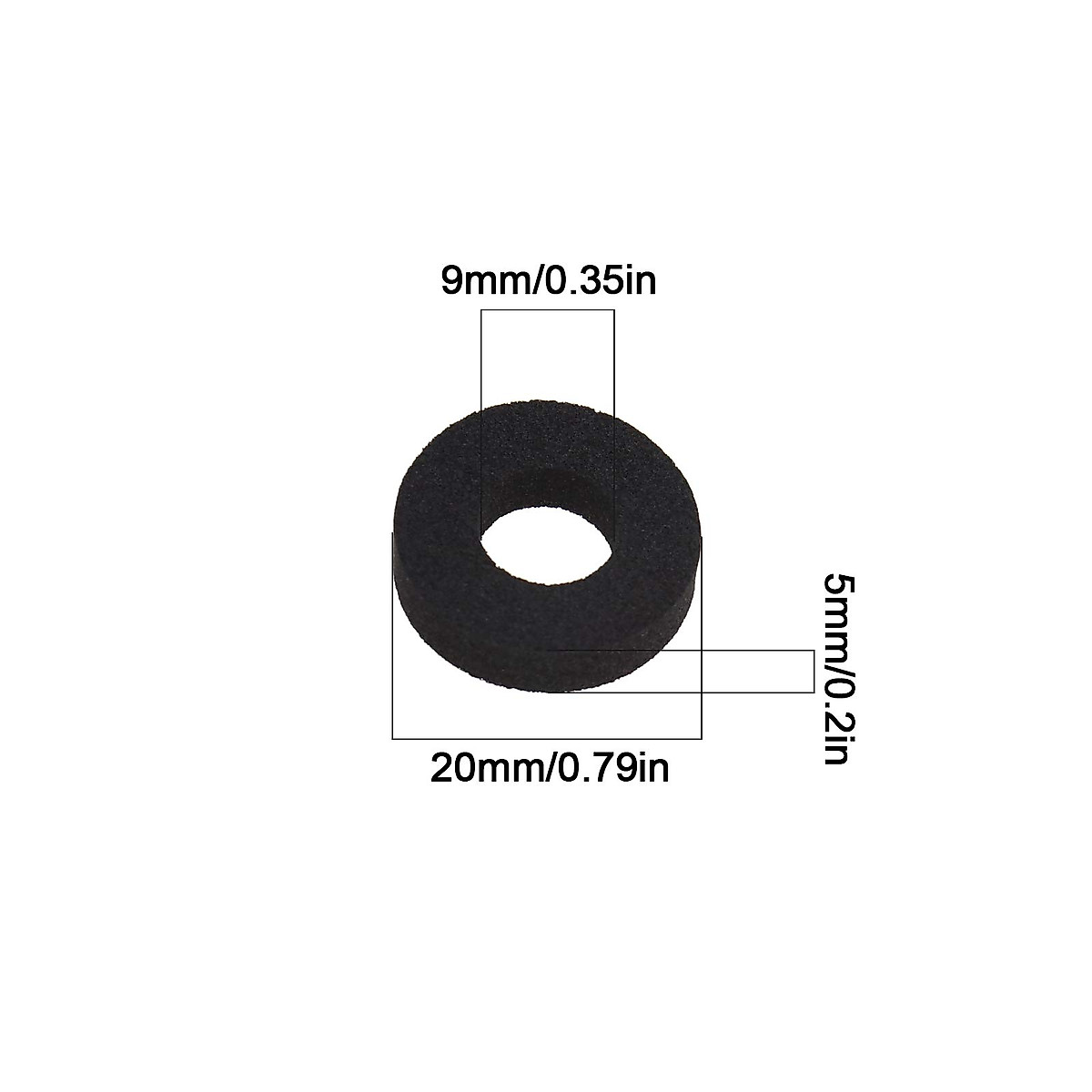 Create idea 3 Pairs Aim Assist Sponge Rings Compatible with PS4 PS5 / Xbox Console Controllers High Precision 3 Different Strengths