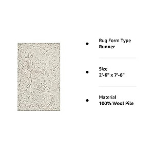 Loloi II Ziva Collection ZV-01 Neutral 2'-6" x 7'-6" Runner Rug