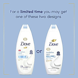 Dove Irritation Care Body Wash For Sensitive Skin and Eczema-Prone Skin Fragrance Free and Sulfate Free Ultra-Moisturizing for Dry, Itchy Skin 22 oz