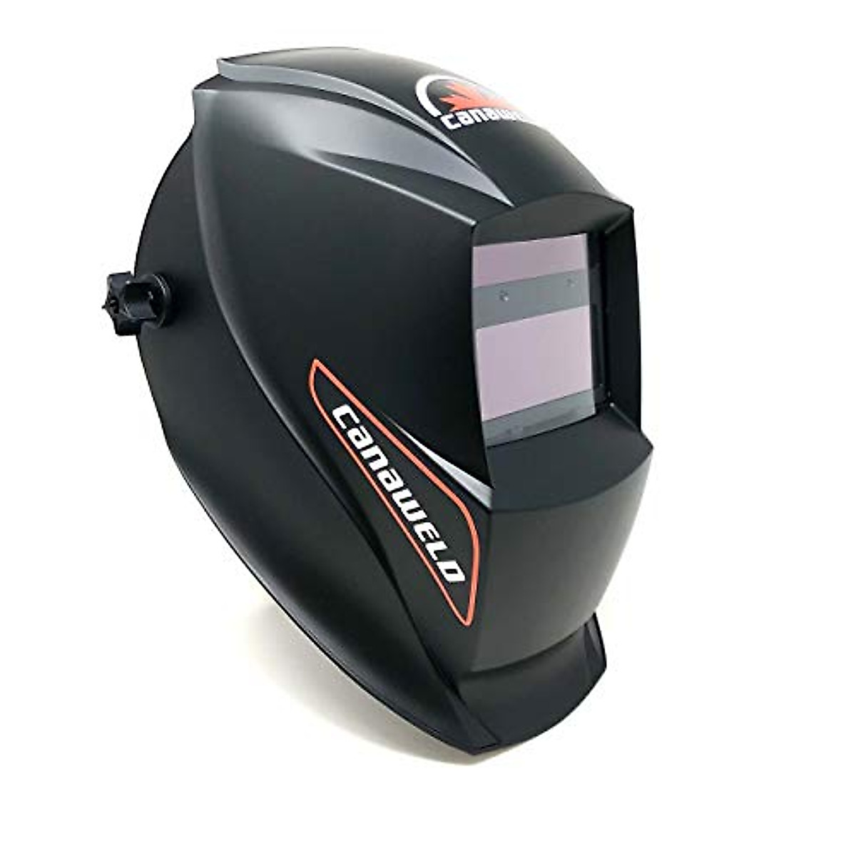 CANAWELD Auto Darkening True Color Welding Helmet 1/1/1/2 High Optical Class Solar Powered Welder Mask with 2 Sensors (Classic Duty-Black)
