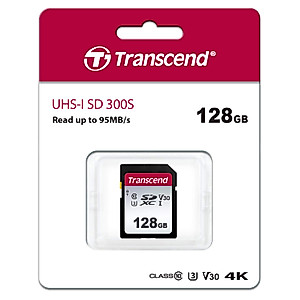 Transcend TS512GSDC300S 512GB SD UHS-I U3 Memory Card