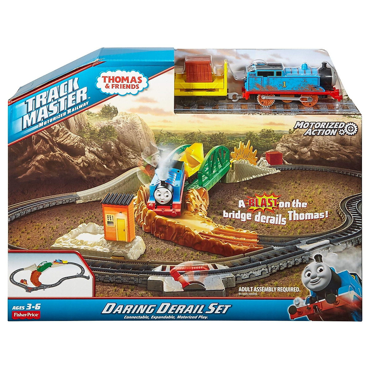 Thomas & Friends TrackMaster, Daring Derail Set