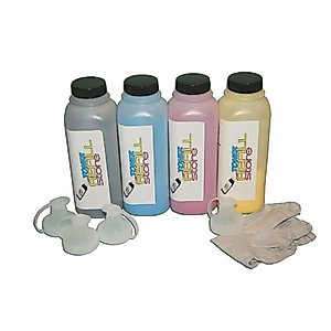 Toner Refill Store ™ 4PK Black High Yield Toner Refill for Brother TN-110BK TN-115BK TN115 TN115BK DCP-9040CN HL-4040CN