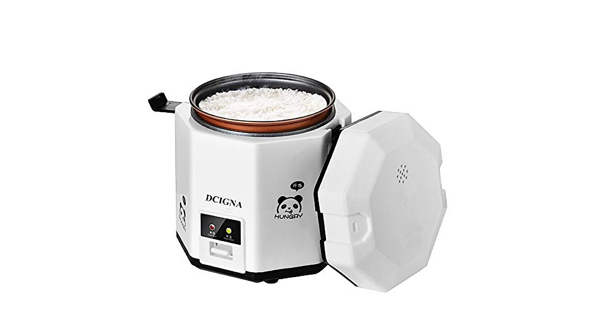 DCIGNA 1.2L Mini Rice Cooker - Compact & Portable for Small Meals