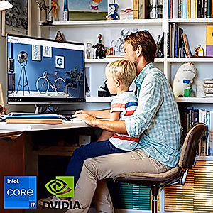 Acer Aspire C27-1655-UA93 AIO Desktop | 27" Full HD IPS Display | 11th Gen Intel Core i7-1165G7 | NVIDIA GeForce MX330 | 16GB DDR4 | 512GB SSD | 1TB HDD | Intel Wireless Wi-Fi 6 | Windows 10 Pro