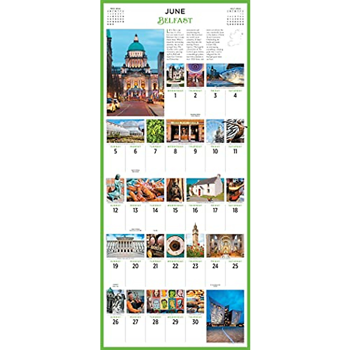 365 Days in Ireland Picture-A-Day Wall Calendar 2022: A Tour of Ireland by Photograph that Lasts a Year