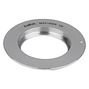 Fotodiox PRO Lens Adapter Compatible with M42 Type 2 Lenses on Canon EF and EF-S EOS Cameras