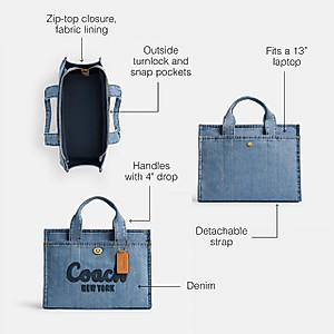 Coach Cargo Tote, Indigo