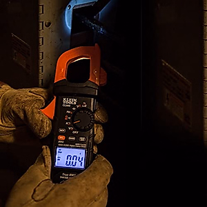 Klein Tools CL800 Digital Clamp Meter, Autoranging TRMS, AC/DC Volt/Current, LoZ, Continuity, Frequency, Capacitance, NCVT, Temp, More 1000V