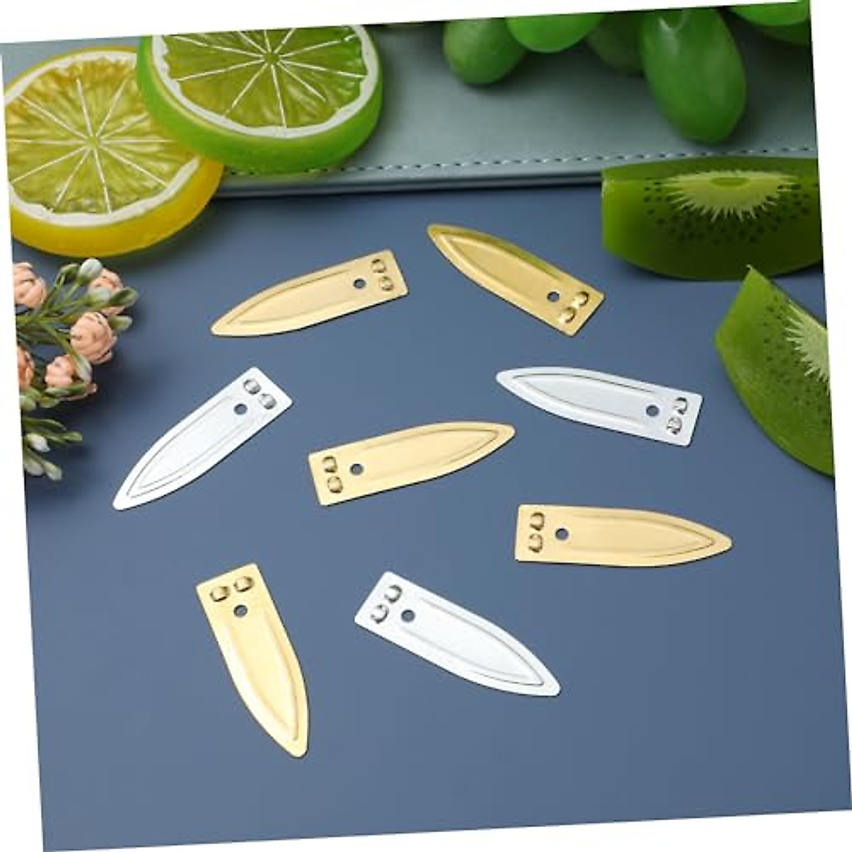 KICHOUSE 450 Pcs Copper Zinc Electrode Strip Door Erasable Battery Materials Batteries Zinc Anode Fruit Battery Science Kit Plate Power Zinc Plating Kit Products Zinc Strip Oven Magnesium