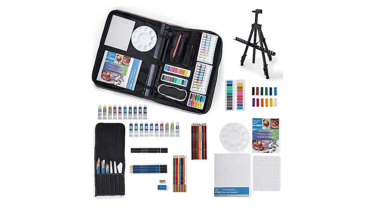 Michaels 101 Piece Deluxe Easel Art Set for Artists