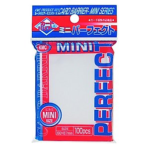 Perfect Barrier Mini Card Sleeves (100 sleeves), 60mm x 87mm