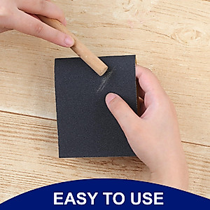 Romeda 72Pcs Sand Paper, Sandpaper, Sandpaper Assortment, Sand Paper Assortment Pack, Wet Sanding Paper, 9x3.6 Inches, Wet Dry Sandpaper 120/150/180/240/320/400/600/800/1000/1500/2500/3000 Grit