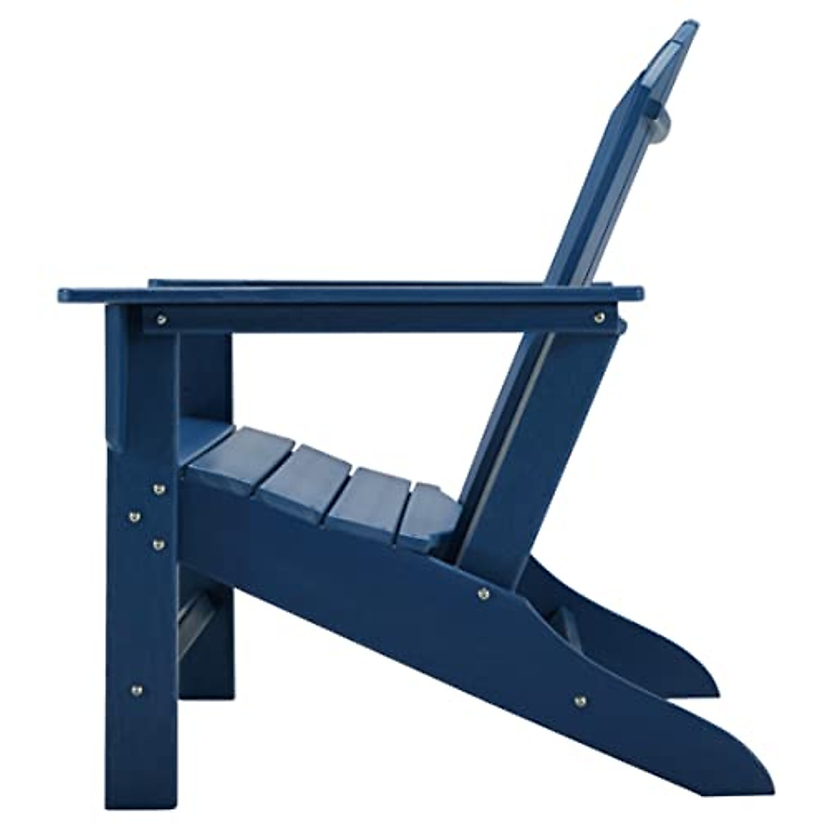 Signature Design by Ashley Sundown Treasure Adirondack Chair, 31.13"W x 33.25"D x 37.75"H, Navy Blue