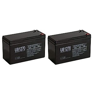 Universal Power Group 12V 7AH Bruno Electra-Ride Stairlifts Battery Mk Battery ES7-12 Replacement - 2 Pack