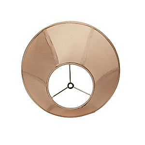 Decor Therapy Traditional Resin Floor Lamp with Bell Shade, Golden Bronze