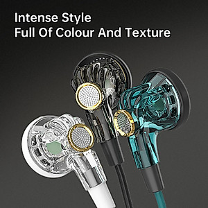 BX-05 Wireless Neckband Headphones w/Mic in-Ear Magnetic Earphone,Crystal-Clear Calls, Fast Charging, IPX4 Sweatproof Deep Bass Headset for Phone Call Music Sports (Green)