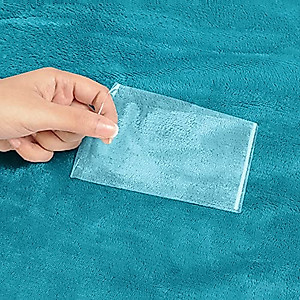 Utopia Bedding Sherpa Bed Blanket Throw Size Turquoise 480GSM Plush Blanket Fleece Reversible Blanket for Bed and Couch (60x50 Inches)