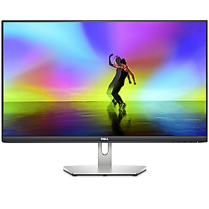 Dell S2721H 27 27" IPS LED FHD Monitor - 1920 x 1080 Resolution, AMD FreeSync, HDMI, Built in Speakers, VESA Certified, Silver (Renewed)