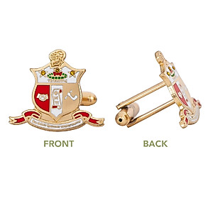 Desert Cactus Kappa Alpha Psi Fraternity Cufflinks Greek Formal Wear Nupe (Cufflink - Jewel Crest)