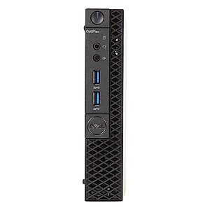Dell OptiPlex 3040 Micro Business Desktop PC, Intel Quad Core i5-6500T up to 3.1GHz, 8G DDR3L, 256G SSD, WiFi, BT 4.0, Windows 10 Pro 64 Bit-Multi-Language Supports English/Spanish/French(Renewed)