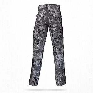 Kryptek Men's Standard Stalker, Stealthy Camo Hunting Pant, RAID, Medium