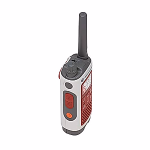 Motorola Solutions, Portable FRS, T482, Talkabout, Two-Way Radios, Red Cross, Emergency Preparedness, Rechargeable, 22 Channel, 35 Mile, White W/Red, 2 Pack