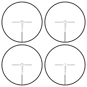FSI 1-5x30 LPVO Rifle Scope SFP Illuminated Reticle with Mount 30mm Tube (Horseshoe)