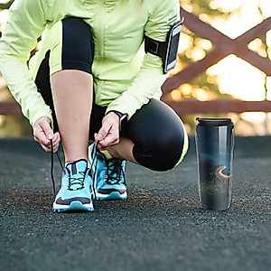 Funny Cat Travel Coffee Mug Reusable Coffee Cup Tumbler with Lid for Outdoor 350ml