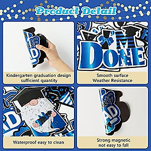20Pcs Graduation Car Magnet Decors Class of 2023 Blue Graduation Refrigerator Magnets We are So Proud of You Graduation Magnets Stickers Grad Party Favors for Car School Office Whiteboard Home Decor