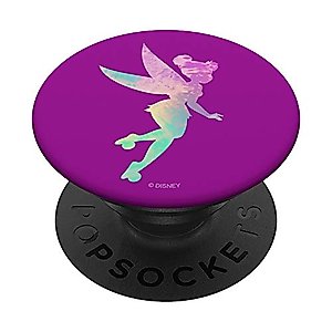 Disney Peter Pan Tinker Bell Purple Tie Dye 90s PopSockets PopGrip: Swappable Grip for Phones & Tablets