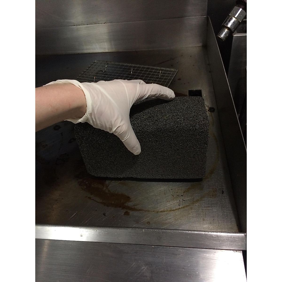 MIALO Trusted Traders BBQ Grill Cleaning Brick Pumice Stone, Black, 12 oz