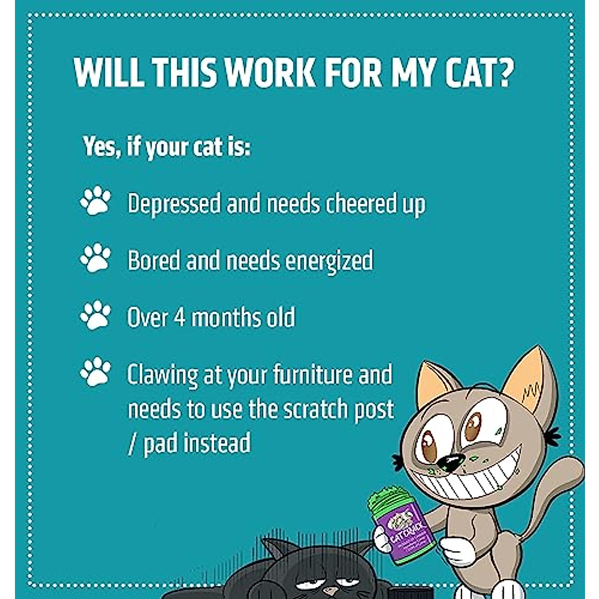 Cat Crack Catnip 1 Cup Bundled with Organic Catnip 1 Cup, Premium Blend Safe for Cats, Infused with Maximum Potency Your Kitty is Sure to Go Crazy