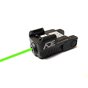Ade Advanced Optics HG54G-2 Rechargeable CLASS IIIa Green Laser with Magnetic USB Charger