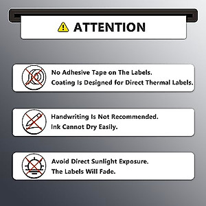 BETCKEY - 2.25" x 1.25" (57 mm x 32 mm) UPC Barcode & Multipurpose Labels Compatible with Zebra & Rollo Label Printer,Premium Adhesive & Perforated [16 Rolls, 16000 Labels]