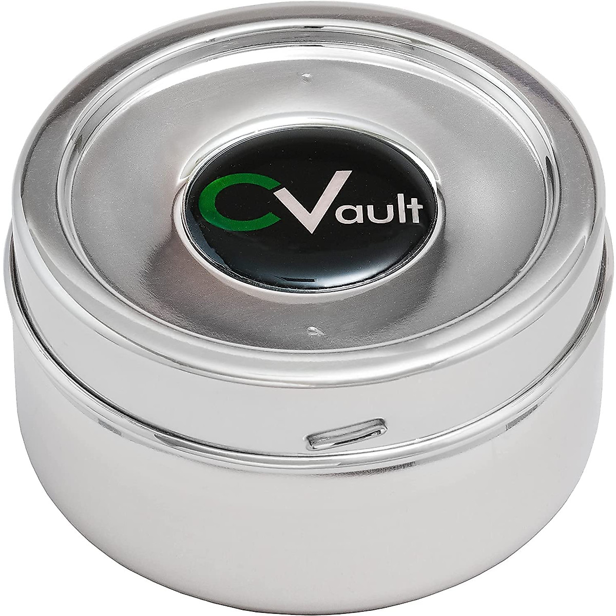 CVAULT Personal Combo Kit | Smell-Proof, Air Tight & Light Resistant | Includes (1) XSmall Twist, (1) Small Twist, (1) Medium, (1) Large, (1) 2-Liter and (5) 8-Gram Boveda 62%