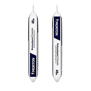 MORTON SALT F114980000G 40LB Potassium Chloride, 40 Pound (Pack of 1), 640 Ounce