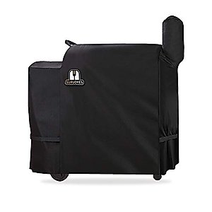 SUPJOYES Grill Cover for Traeger 34 Series Grill and More, Heavy Duty Waterproof Wood Pellet Grill Cover, Black