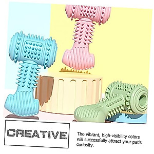 Housoutil Dog Toy Pet Toothbrush Dental Interactive Molar Plaything Dog Teeth Cleaning Toy Lovely Molar Toy Dog Molar Toy Dog Accessories for Small Tow Truck Accessories Chew TPR Toys